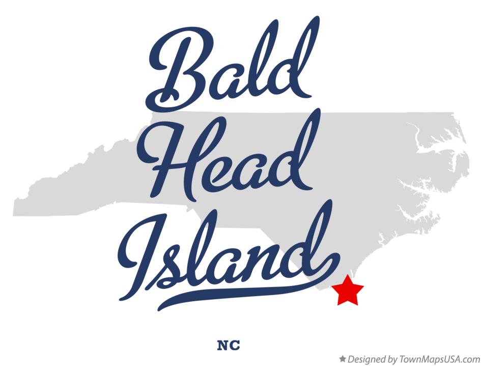 Map of Bald Head Island, NC, North Carolina Map of Bald Head Island, NC, North Carolina