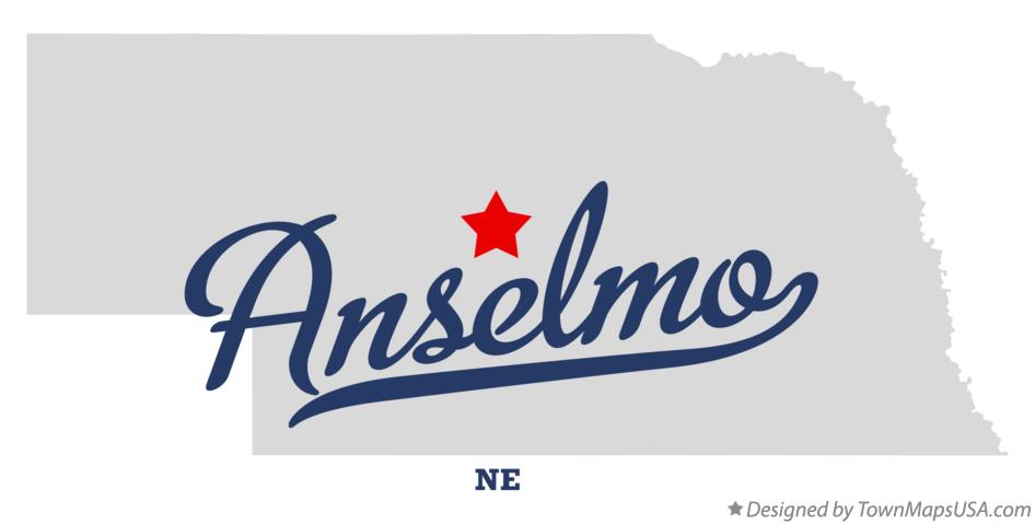 Map of Anselmo, NE, Nebraska