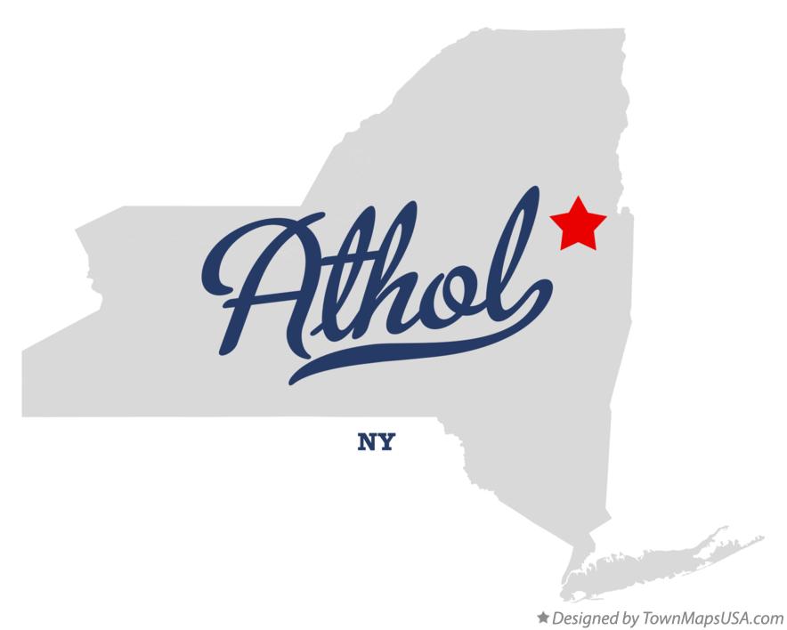 Map of Athol, NY, New York