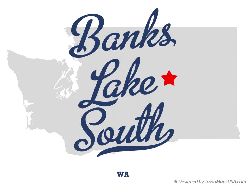Banks Lake Map