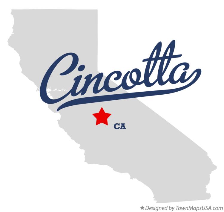 Map of Cincotta, CA, California