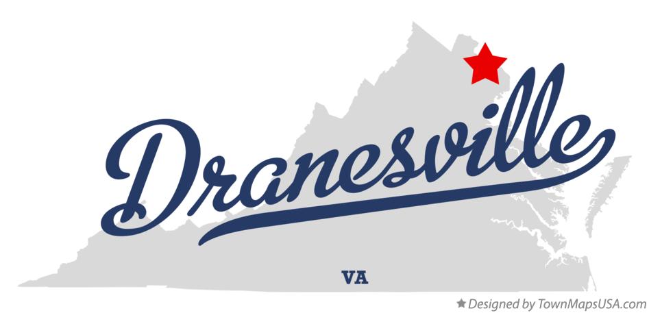 Map of Dranesville, VA, Virginia