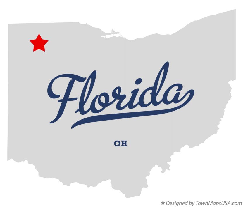 Mapa De Florida A Ohio