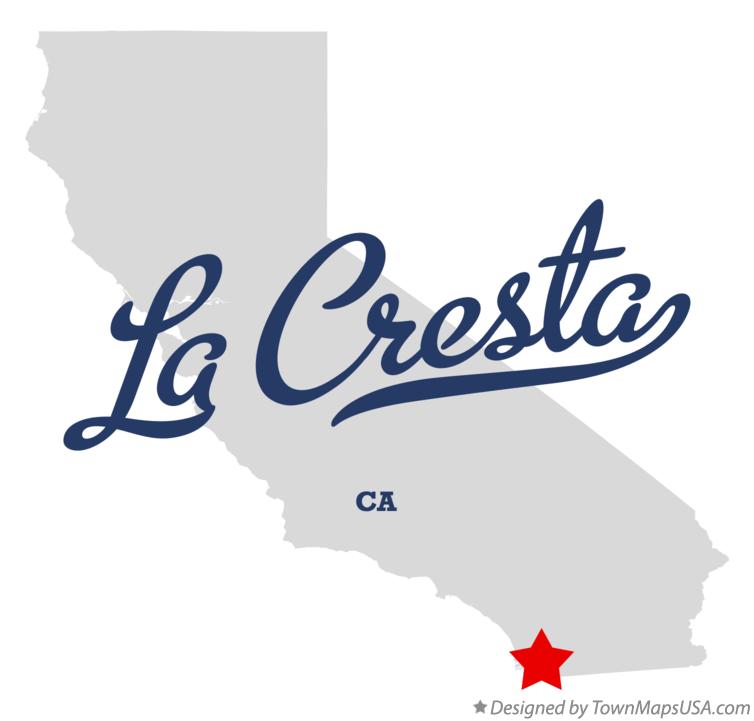Map of La Cresta, CA, California
