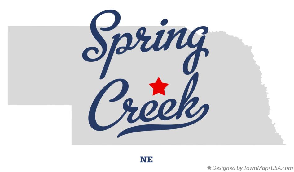 Map of Spring Creek, NE, Nebraska