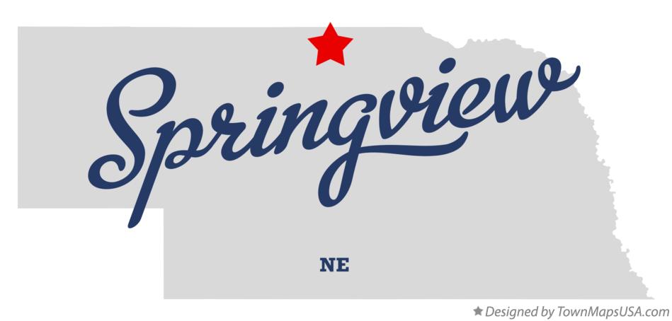 Map of Springview, NE, Nebraska