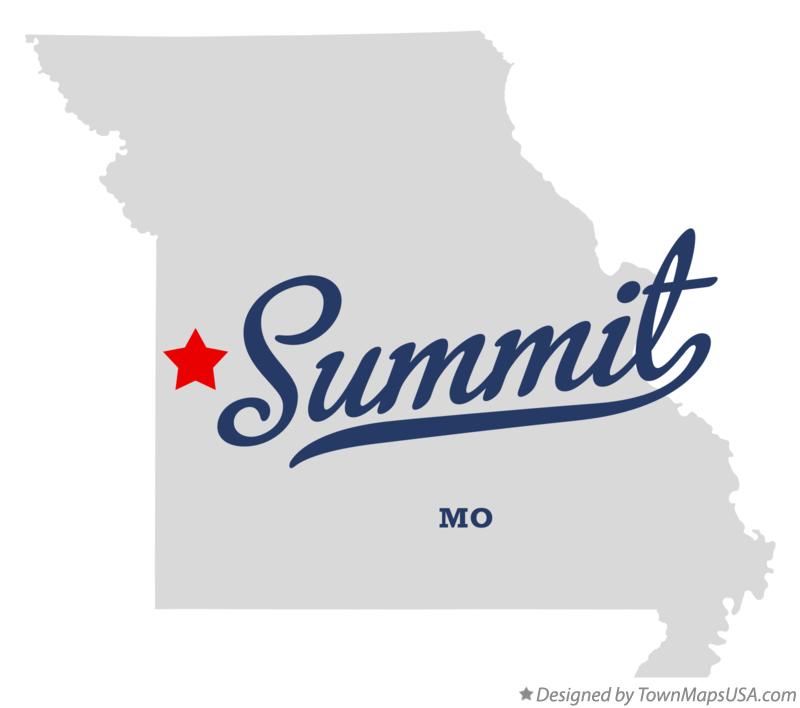 Map of Summit, Bates County, MO, Missouri