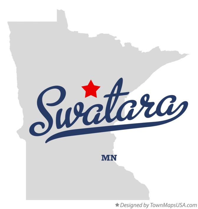 Map of Swatara, MN, Minnesota