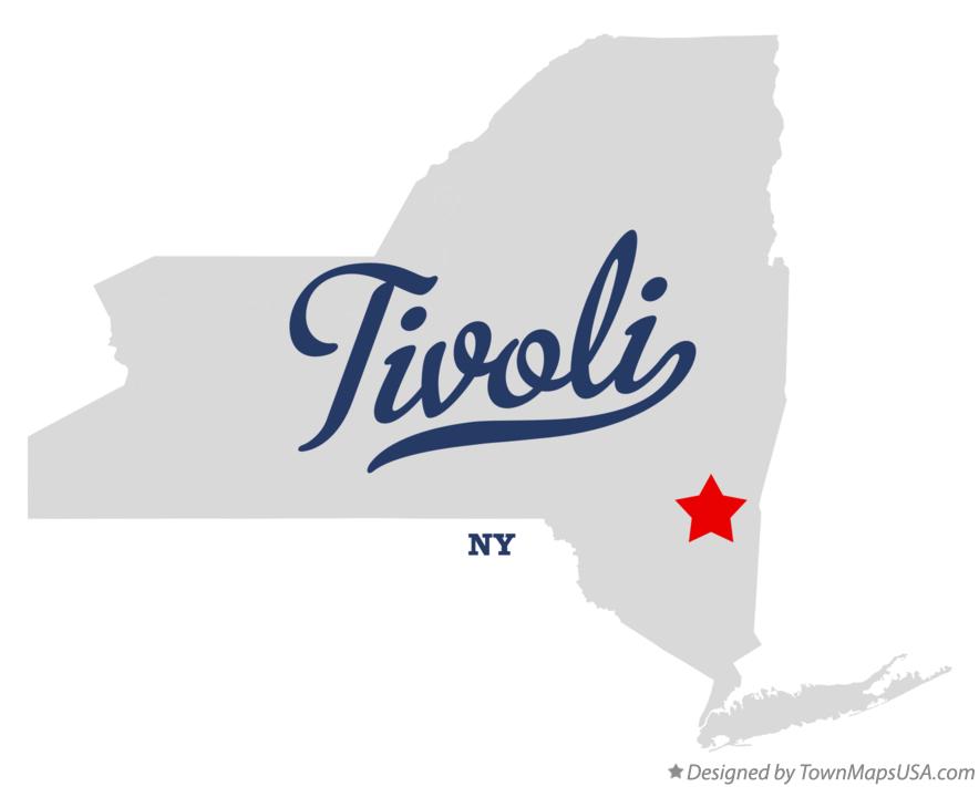Map of Tivoli, NY, New York