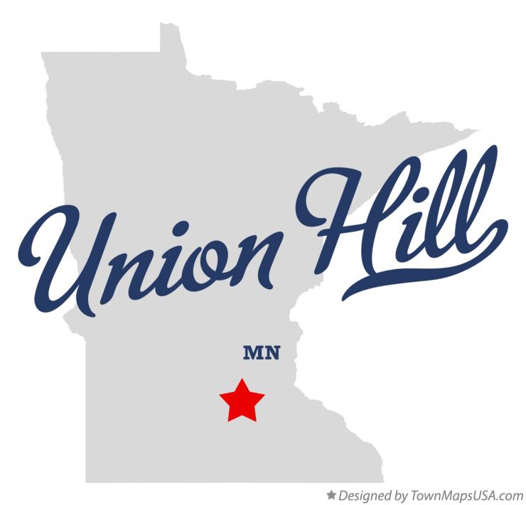 Map of Union Hill, MN, Minnesota