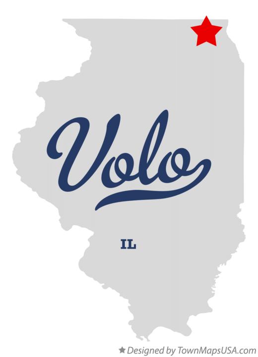Map of Volo, IL, Illinois